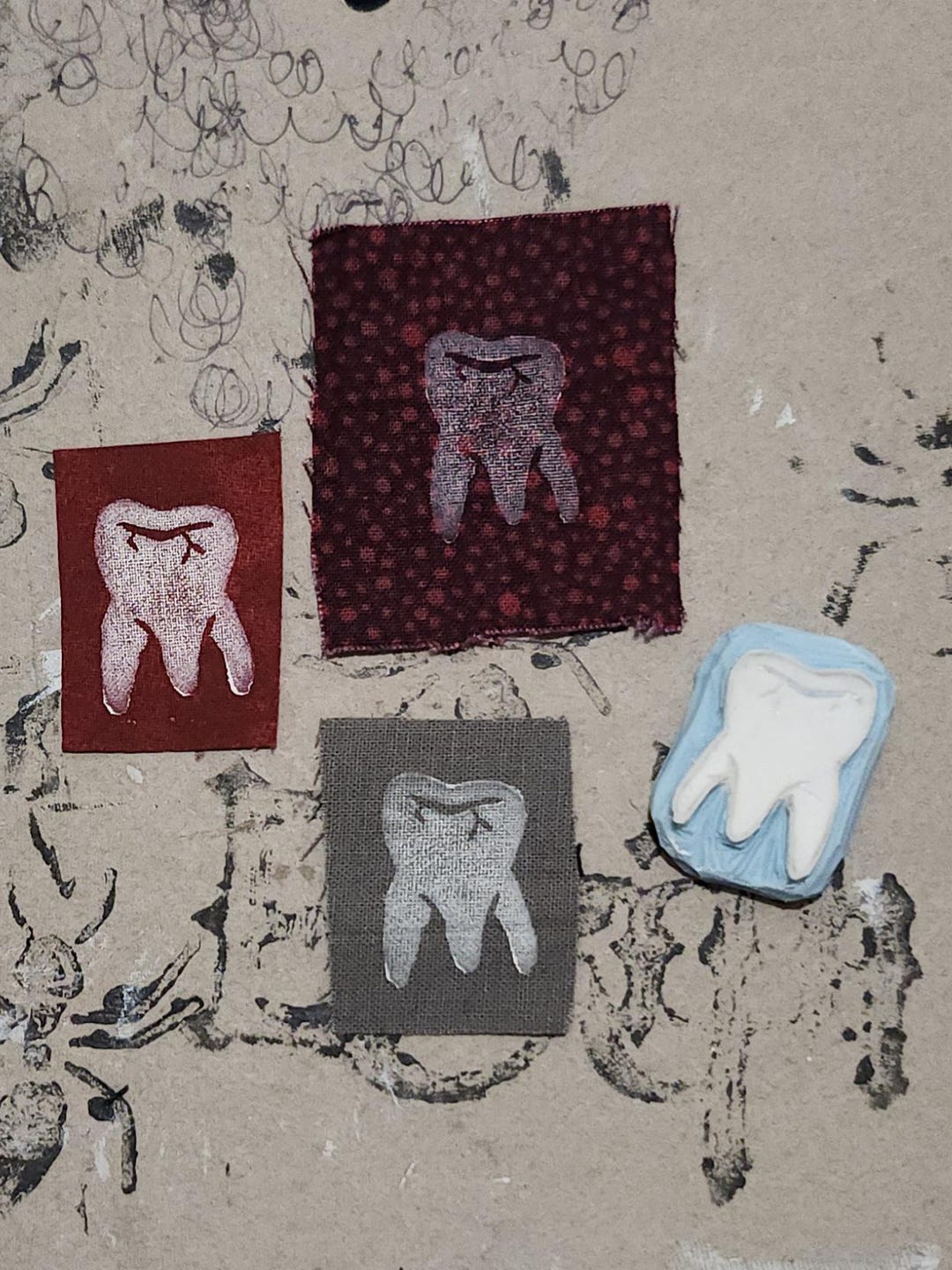 TOOTH Patch// Sew On// DIY - Etsy