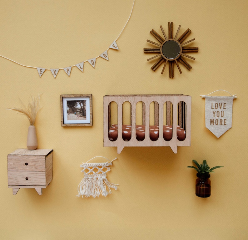 Miniature Macrame Wall Hanging 1:12 Scale - Etsy