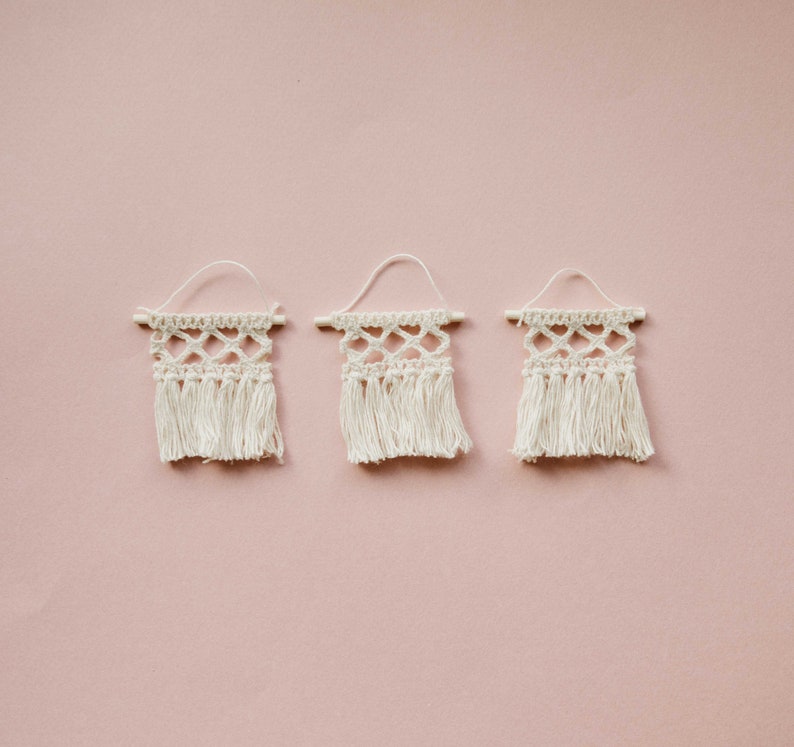 Miniature Macrame Wall Hanging 1:12 Scale - Etsy