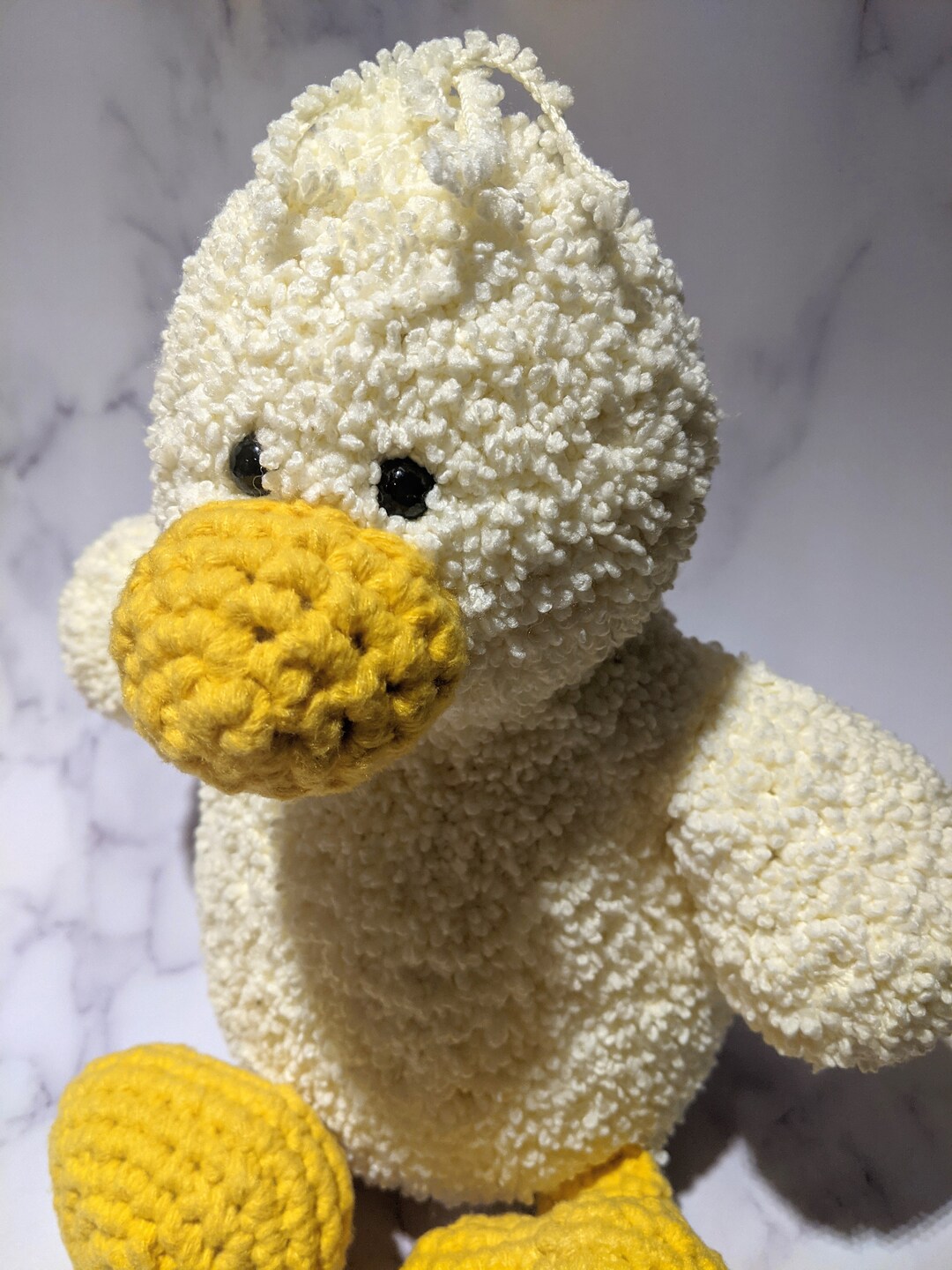 Handmade Crochet Stuffed Duckling "dylan" - Etsy