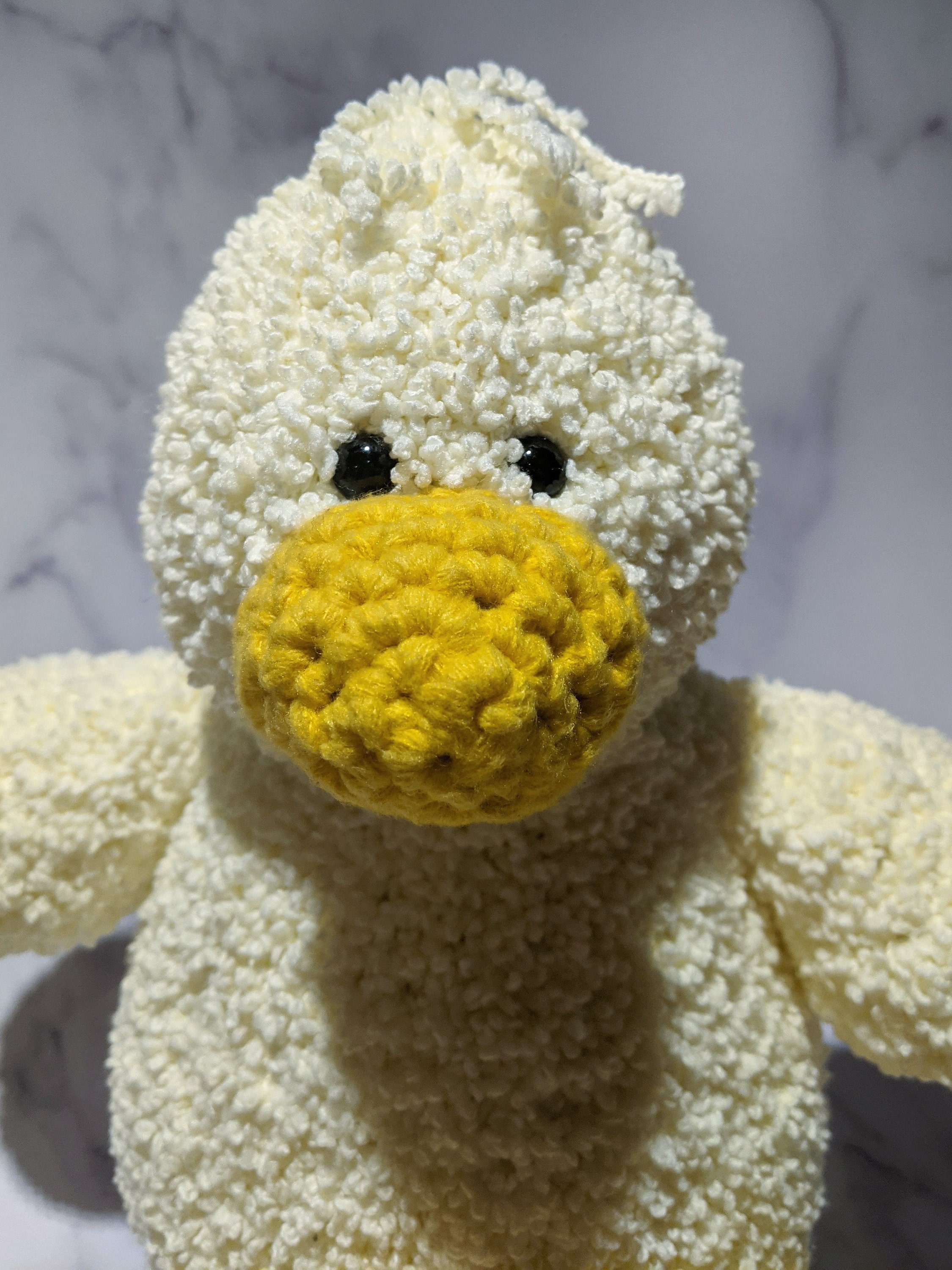 Handmade Crochet Stuffed Duckling dylan - Etsy