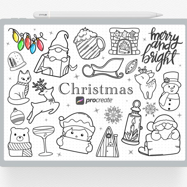 Christmas Stamps - Etsy