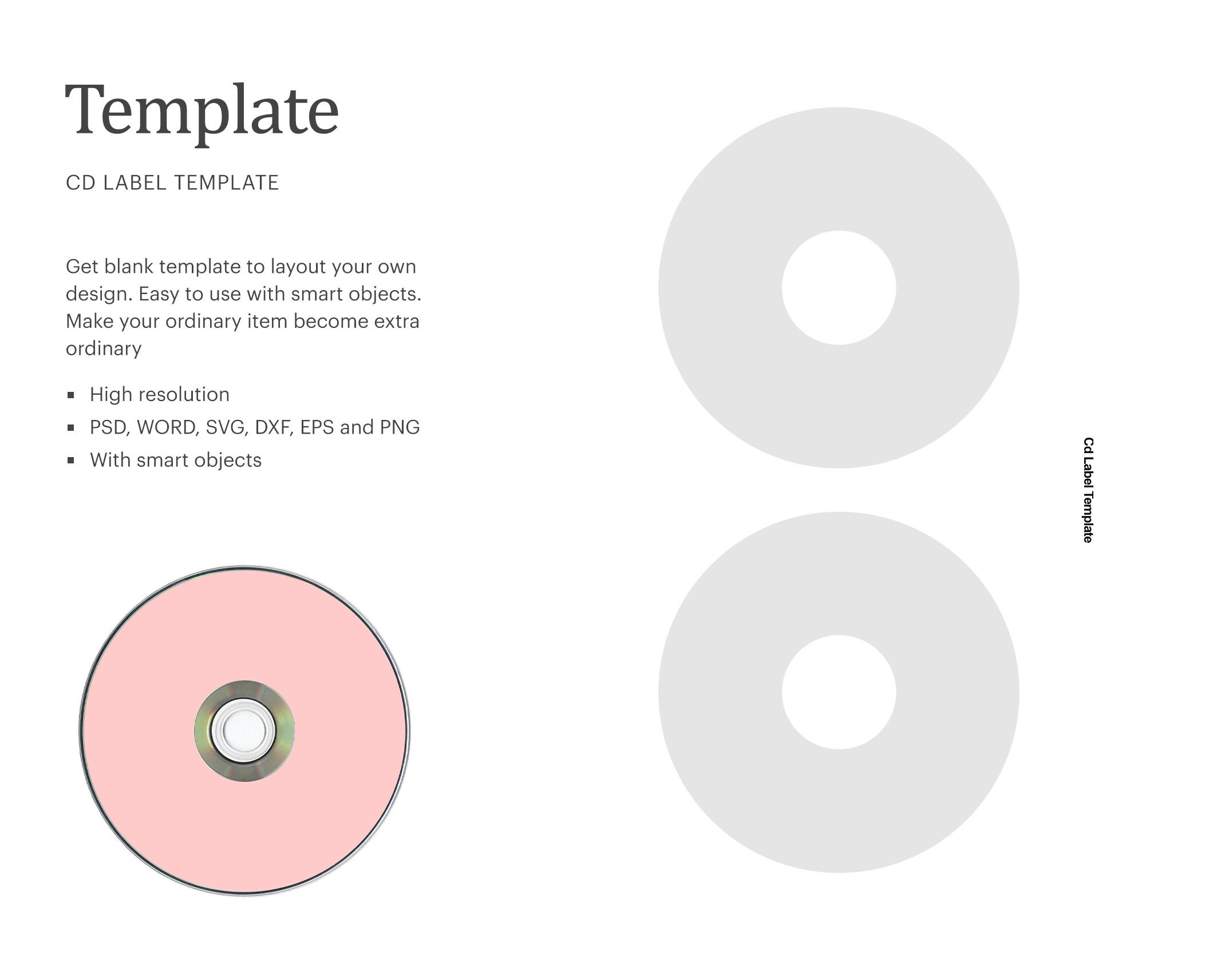 Blank Cd Template Word