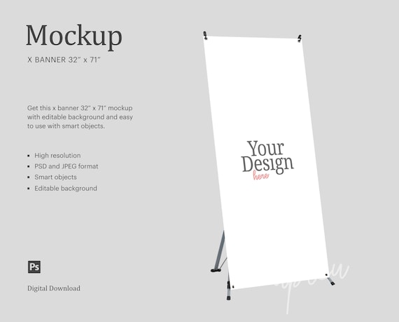 X Banner Design Psd