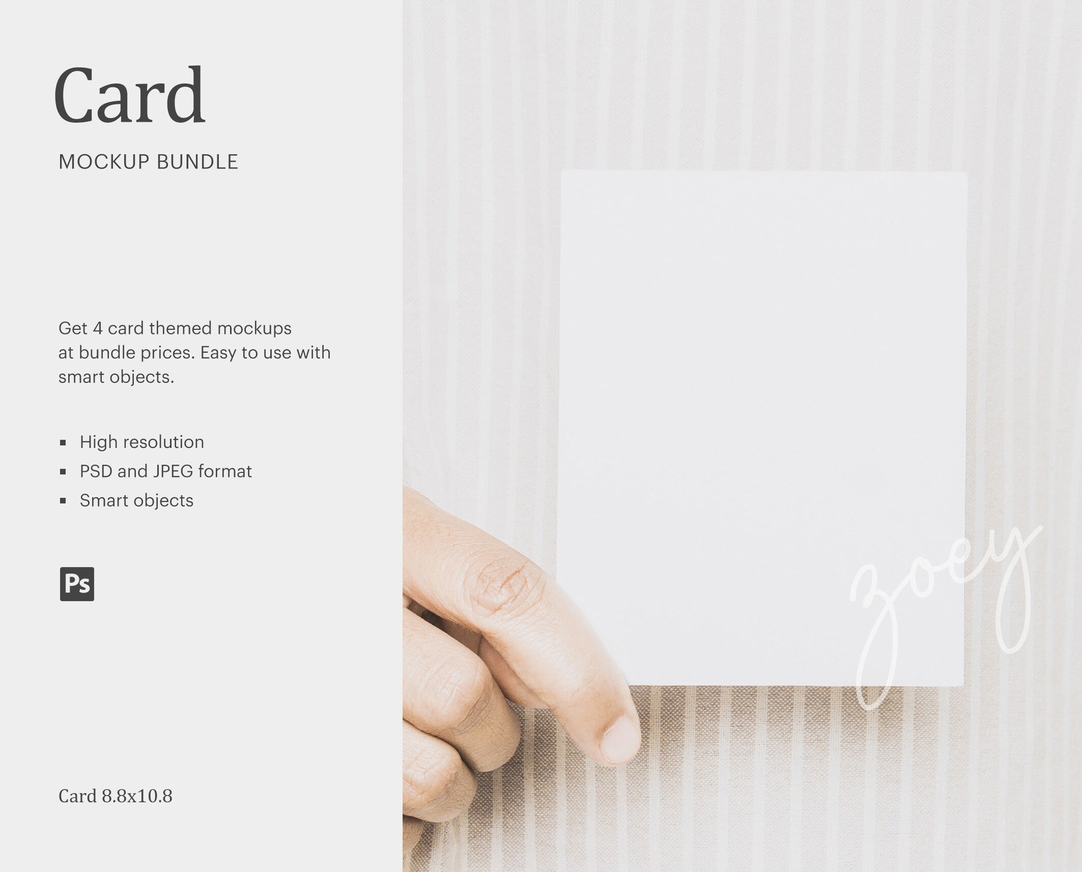 Card Mock up Bundle 5 Mock Up Mockup Mock Ups Business | Etsy