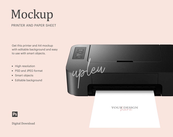 Vintage HP Deskjet 500C Color Inkjet Printer – 1990s – Collectible ...