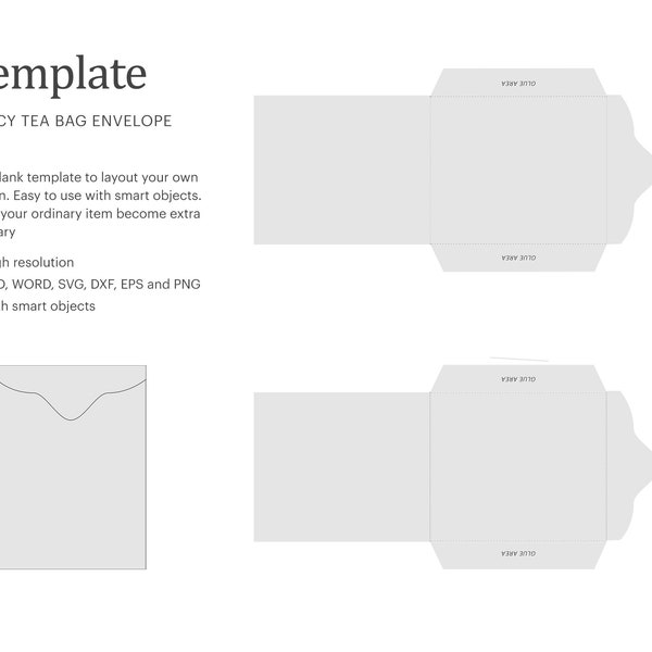 Tea Bag Envelopes - Etsy