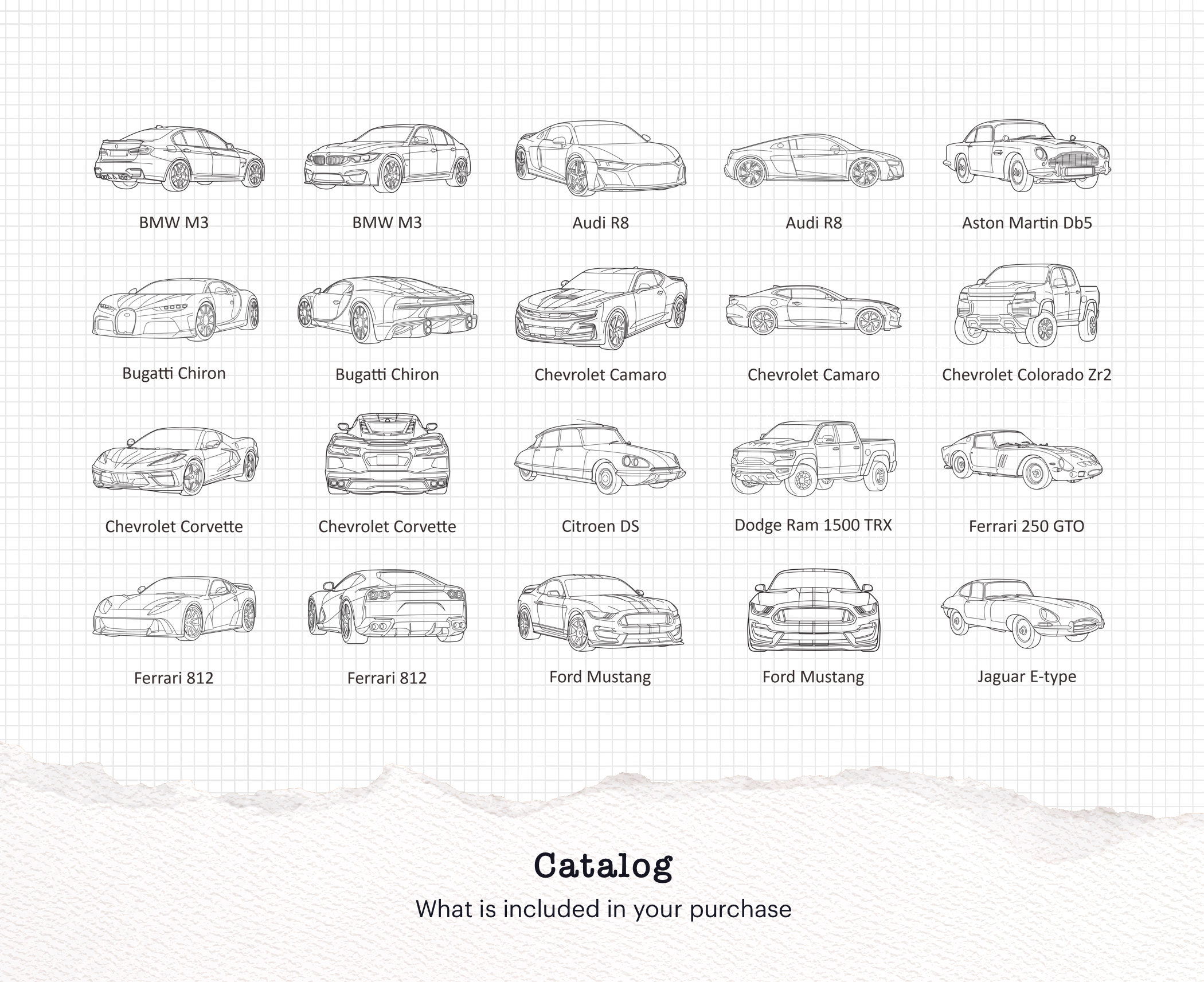 72 Procreate Car Stamps Procreate Car Brushes Sport Car - Etsy