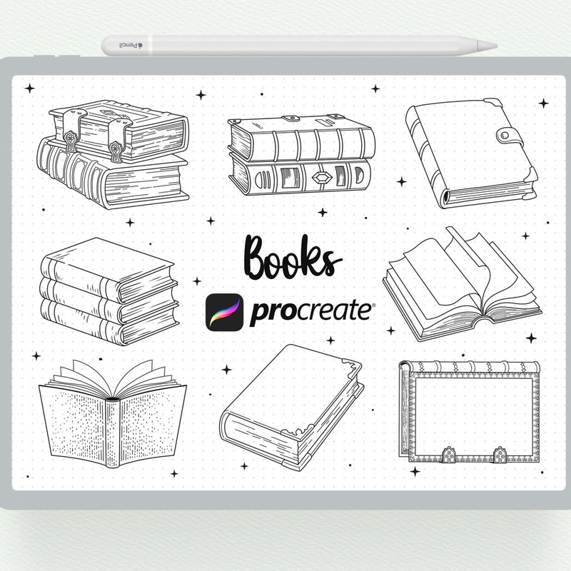 Procreate Brush Library - Etsy