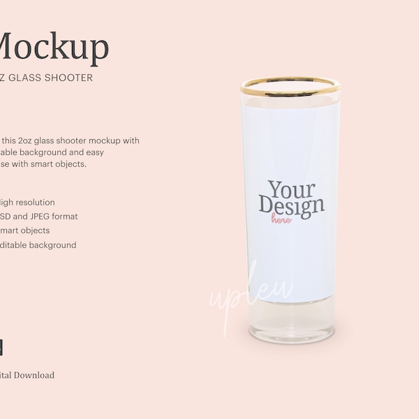Double Shot Glass - Etsy