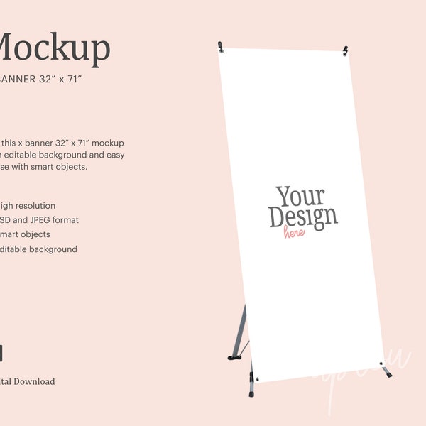 Custom Standing Banner - Etsy