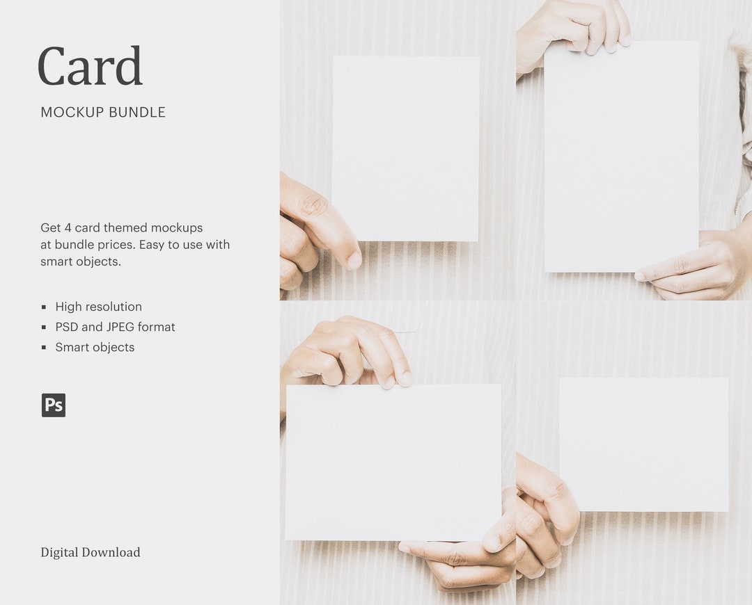 Card Mock up Bundle 5, Mock Up, Mockup, Mock Ups, Business Card Mockup ...