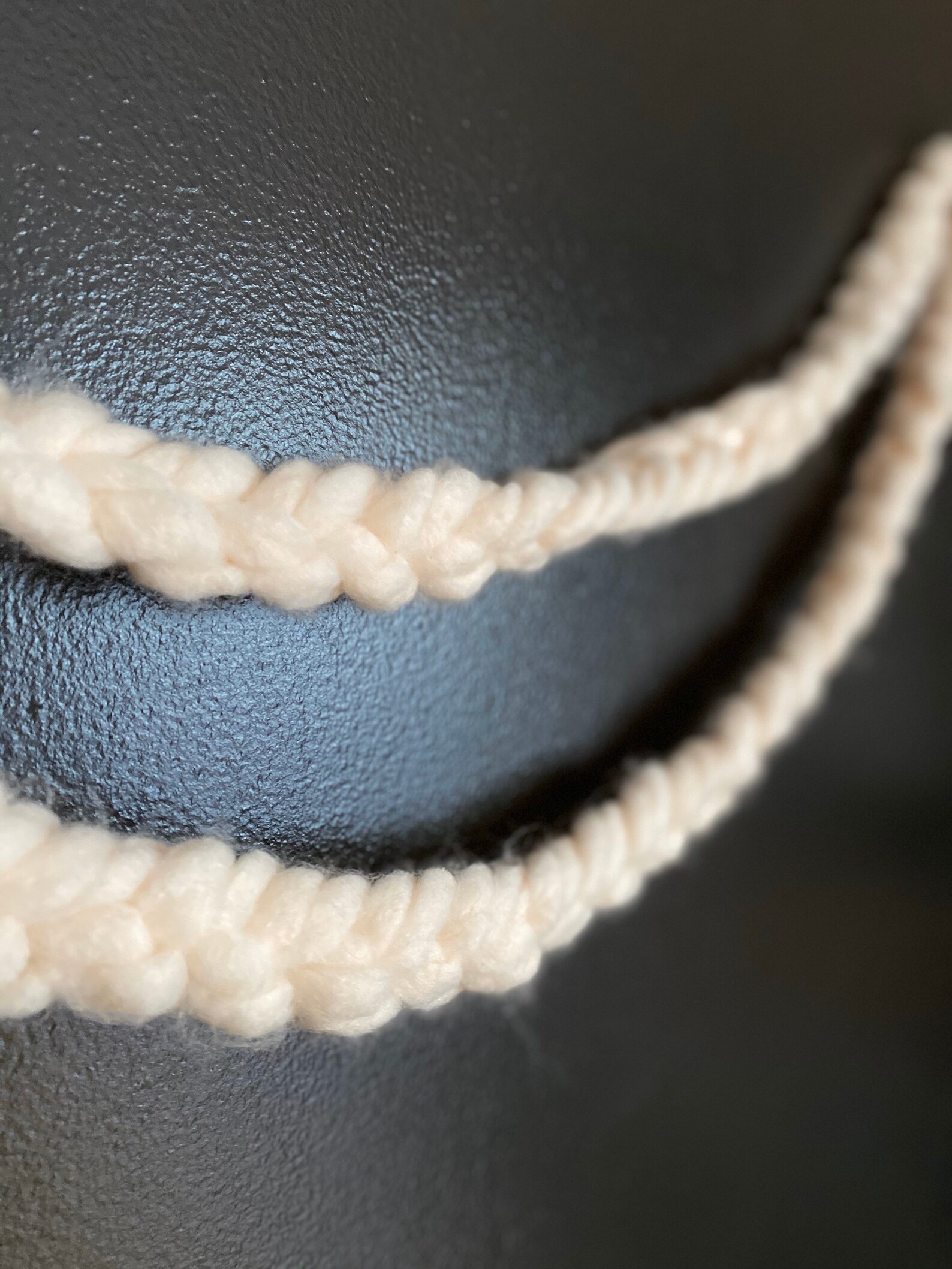 Chunky Braid Garland With Poms & Leather Detail - Etsy Australia