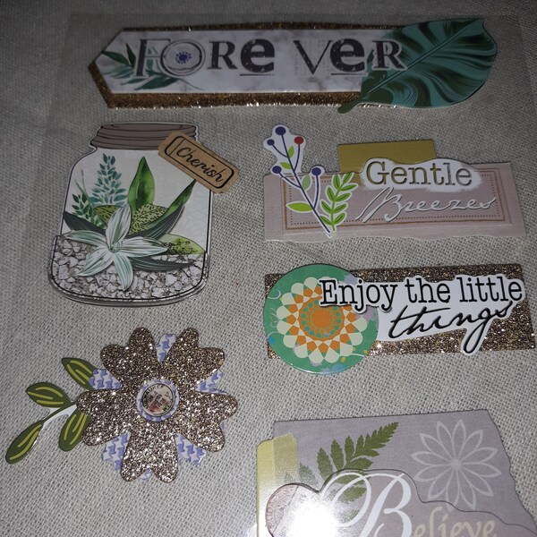 Sentiment Stickers - Etsy