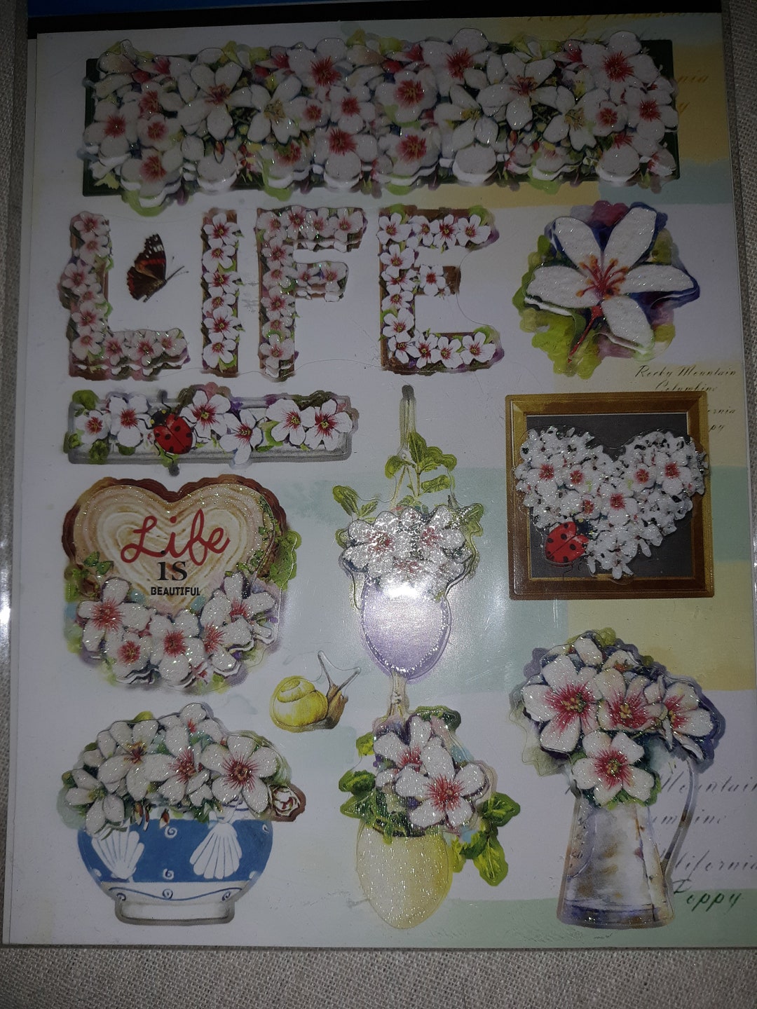 Layered Life Stickers - Etsy