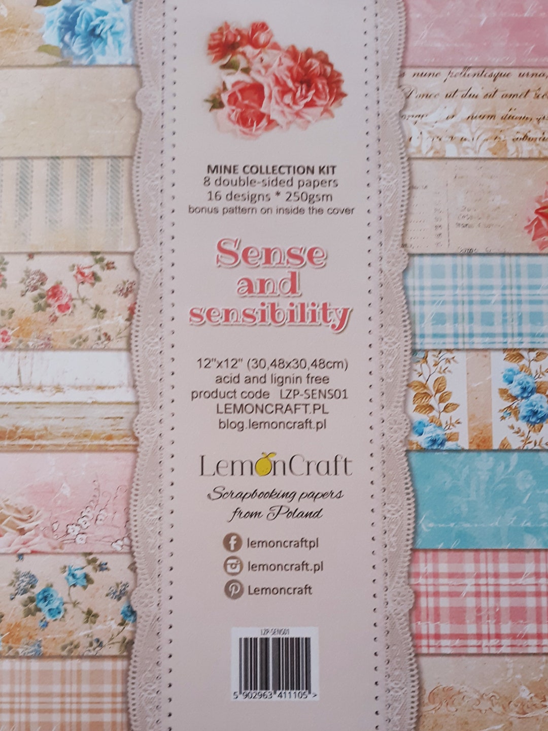 Lemoncraft 12x12 Paper Pack - Etsy
