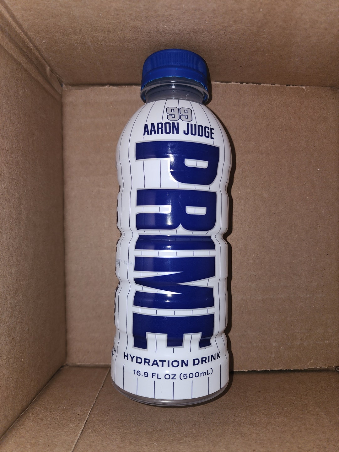 ULTRA RARE Prime Hydration Yankees Aaron Judge Cherry Freeze Flavored 1 ...