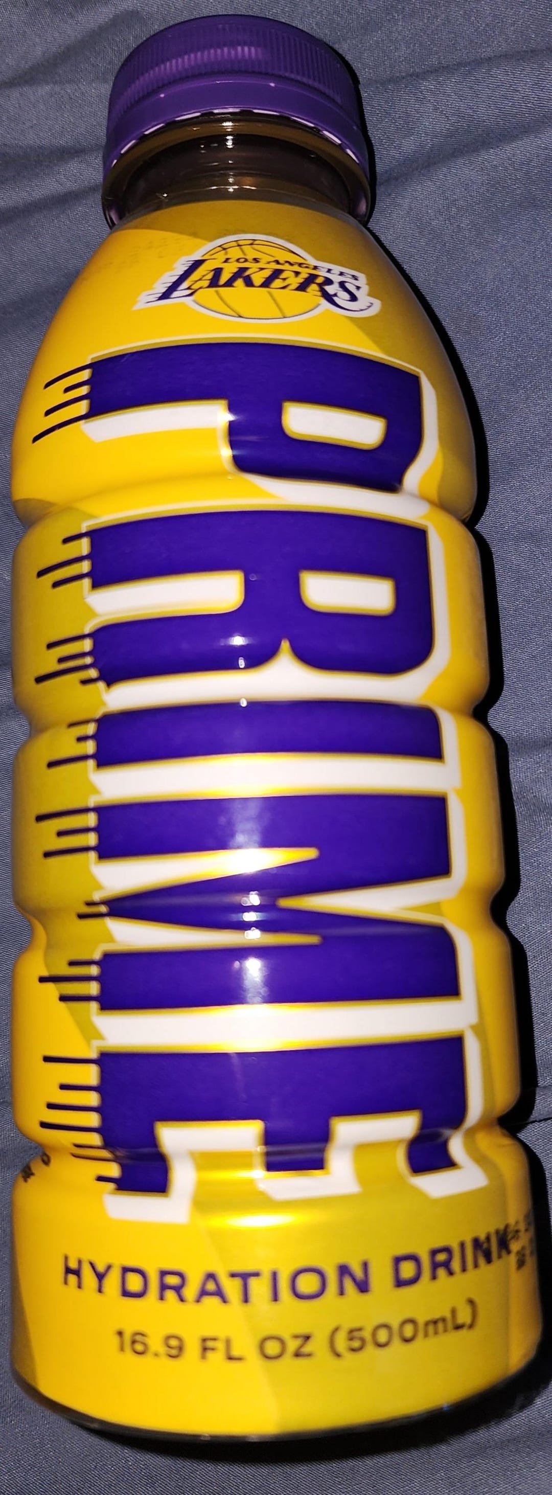 ULTRA RARE Prime Hydration Los Angeles LA Lakers Flavored 1 Bottle ...