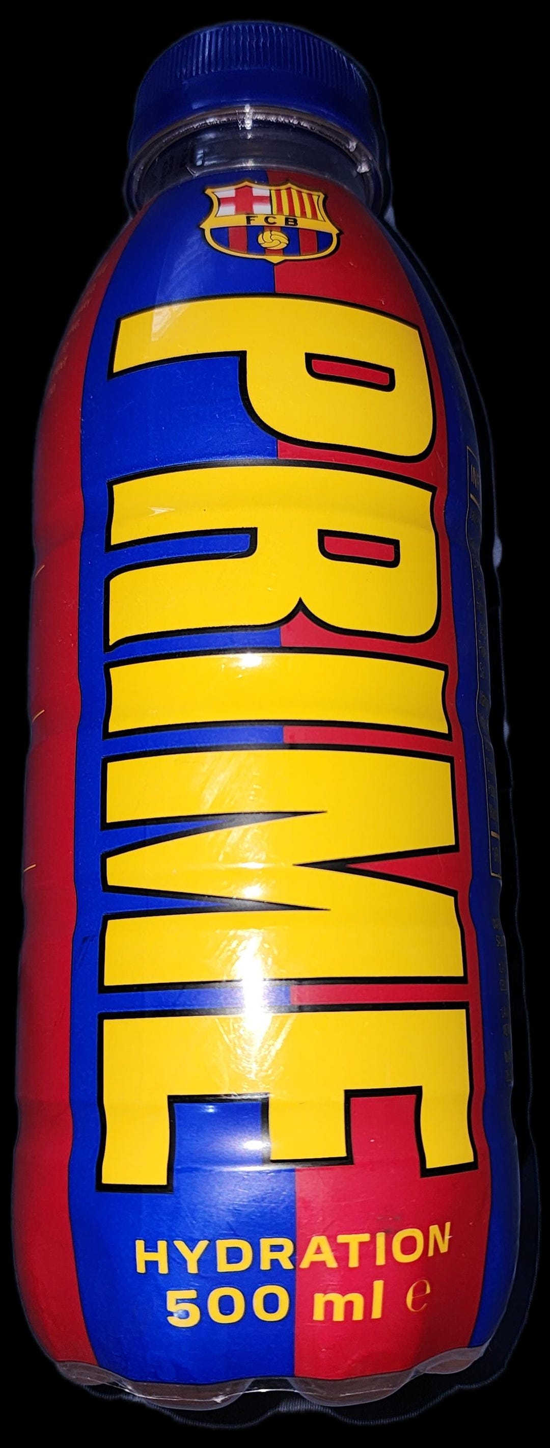 ULTRA RARE Prime Hydration FC Barcelona 500ml Spanish Exclusive In ...
