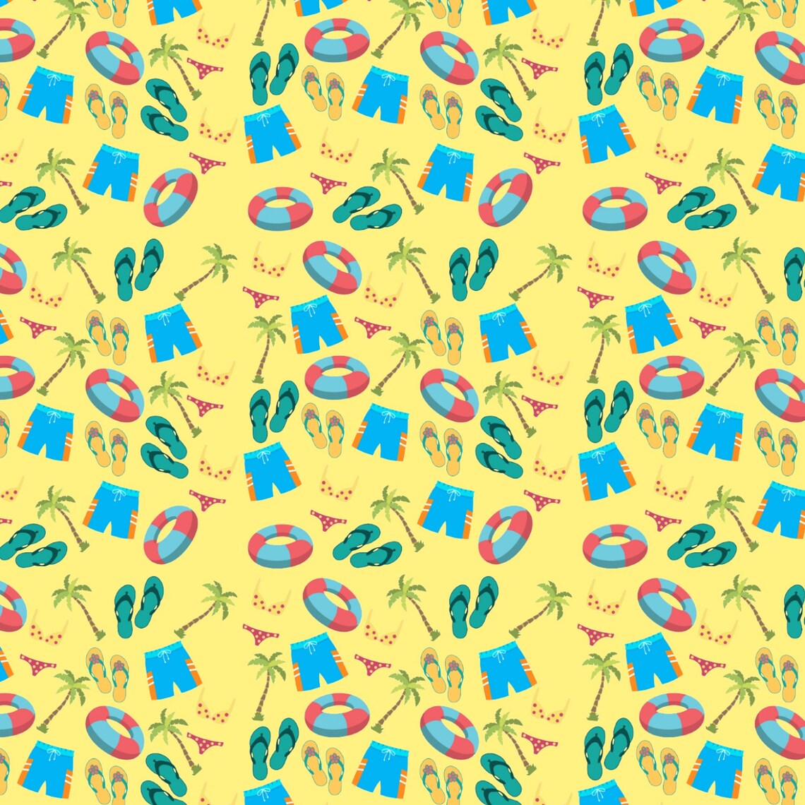 Pool Party Digital Paper 12 X 12 300 Dpi 20 Pack - Etsy Australia