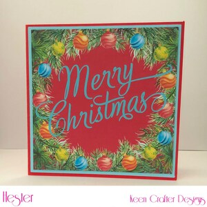 Christmas Digital Paper Traditional Colours 12 X 12 300 Dpi - Etsy ...