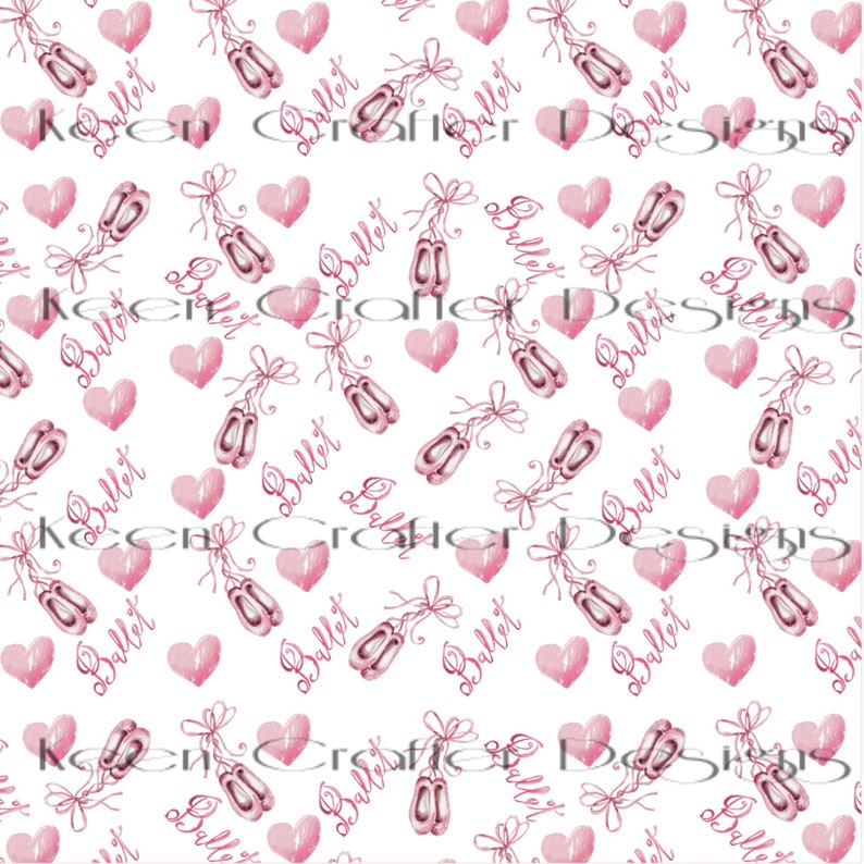 Ballet Digital Paper 12 X 12 300 Dpi - Etsy Australia