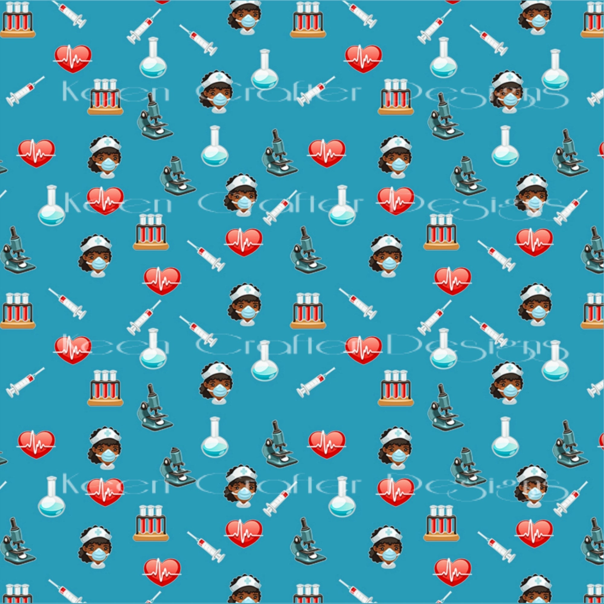 Medical Themed Digital Paper 12 X 12 300 Dpi - Etsy