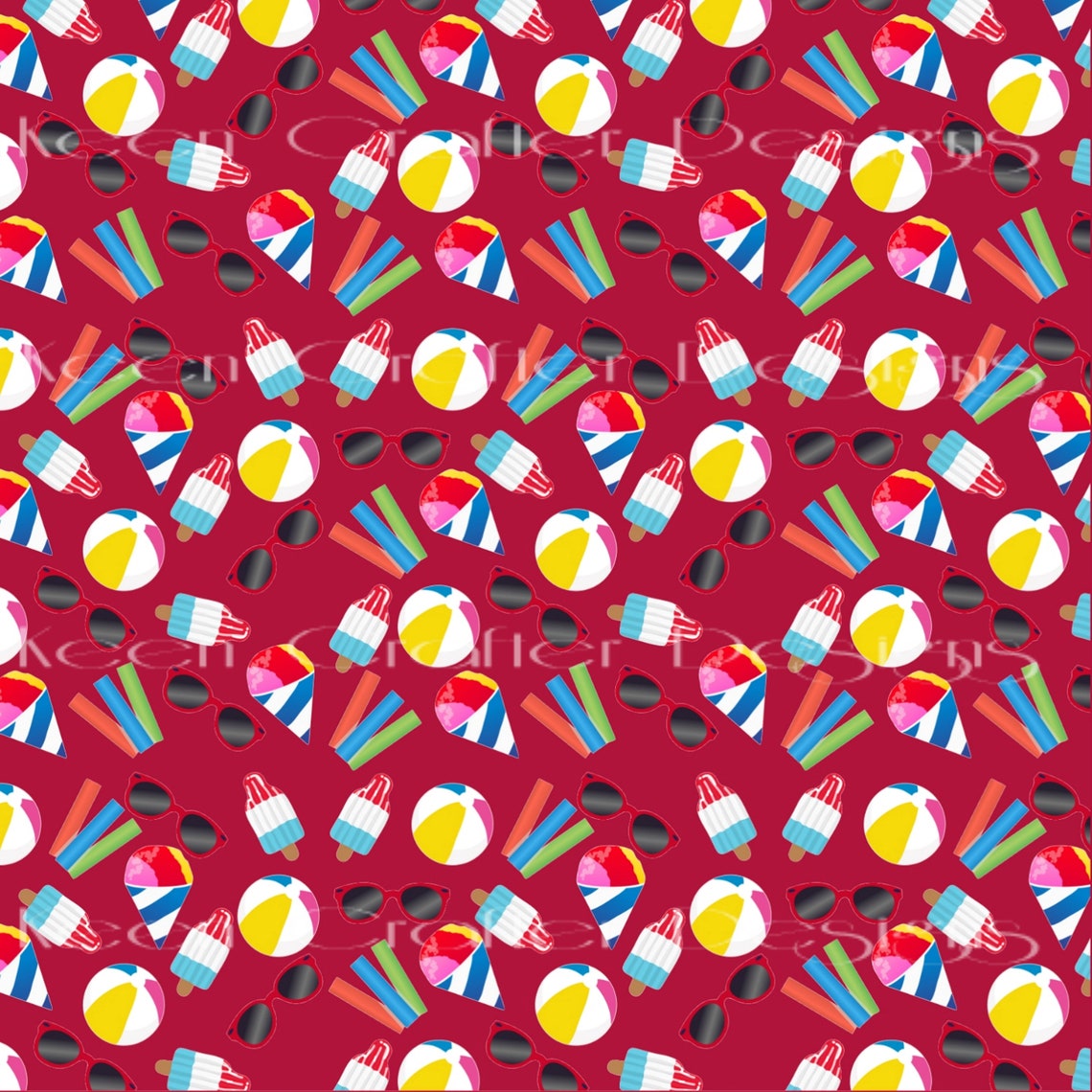 Pool Party Digital Paper 12 X 12 300 Dpi 20 Pack - Etsy Australia