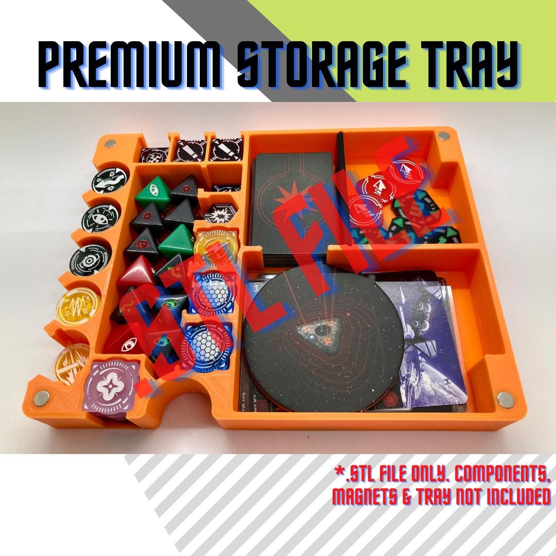STL Files X-wing Compact Premium Storage Tray - Etsy