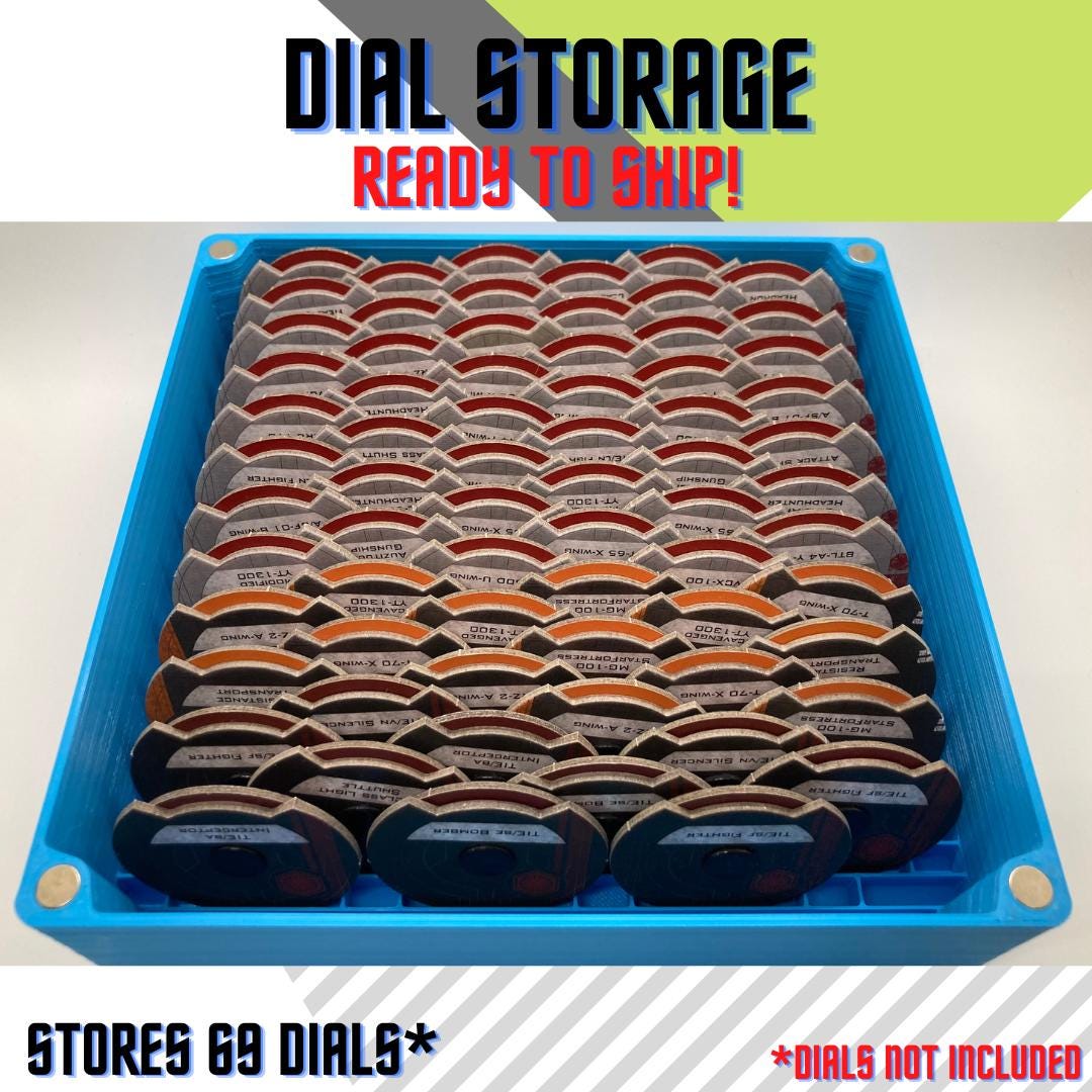 READY TO SHIP! - X-wing Dial Storage Trays - Etsy