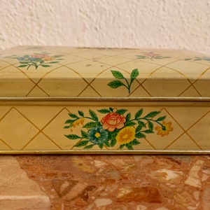 Motta Box (19x15. H5) Vintage 1960s Tin Collector Box Decorated, Motta ...