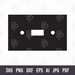Template Light Switch Cover Laser. Light Switch Cover SVG. Switch Cut ...