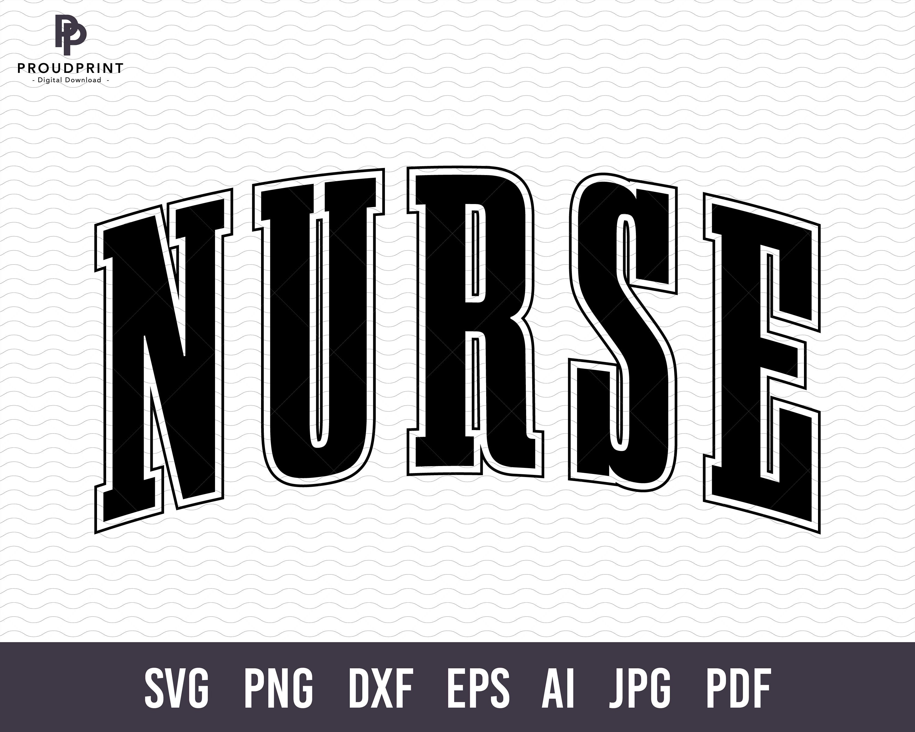 Nurse Svg. Nurse Graduate Svg. Doctor Svg. Nurse Silhouette. - Etsy