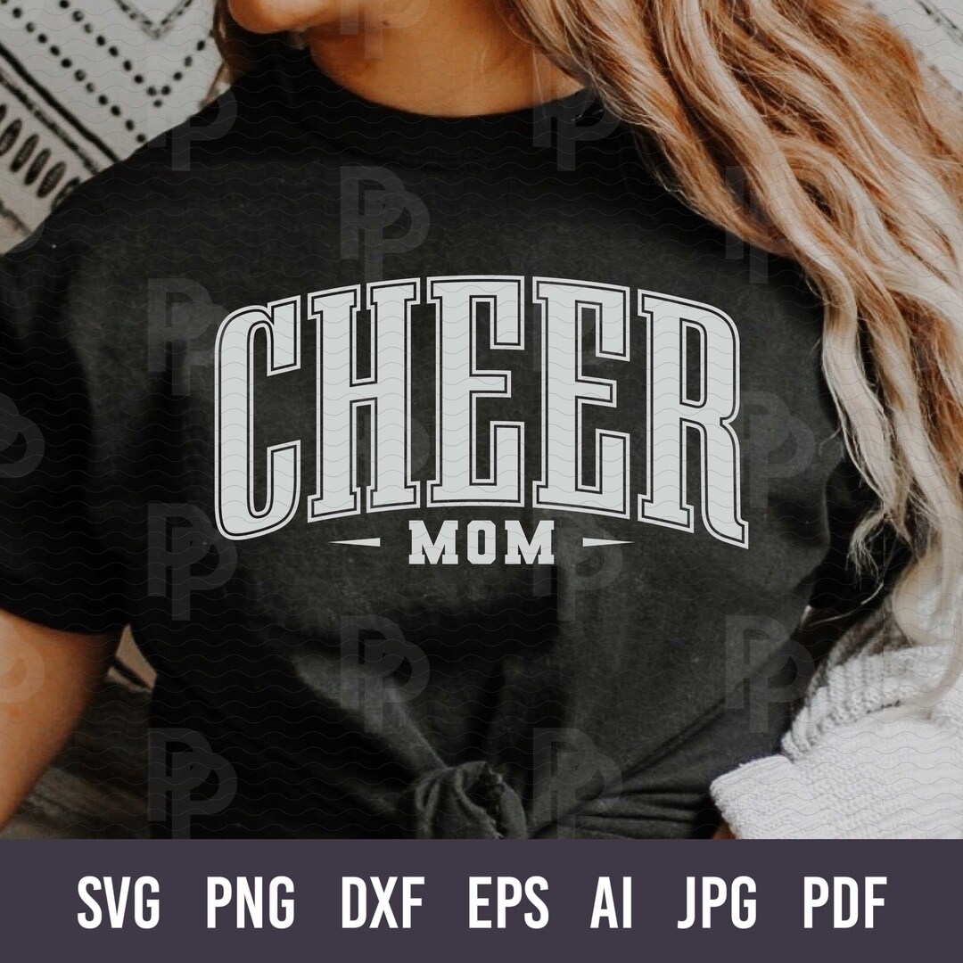 Cheer Mom SVG. Cheer Team Svg. Cheerleader Svg. Mom Team Svg. Cheer ...