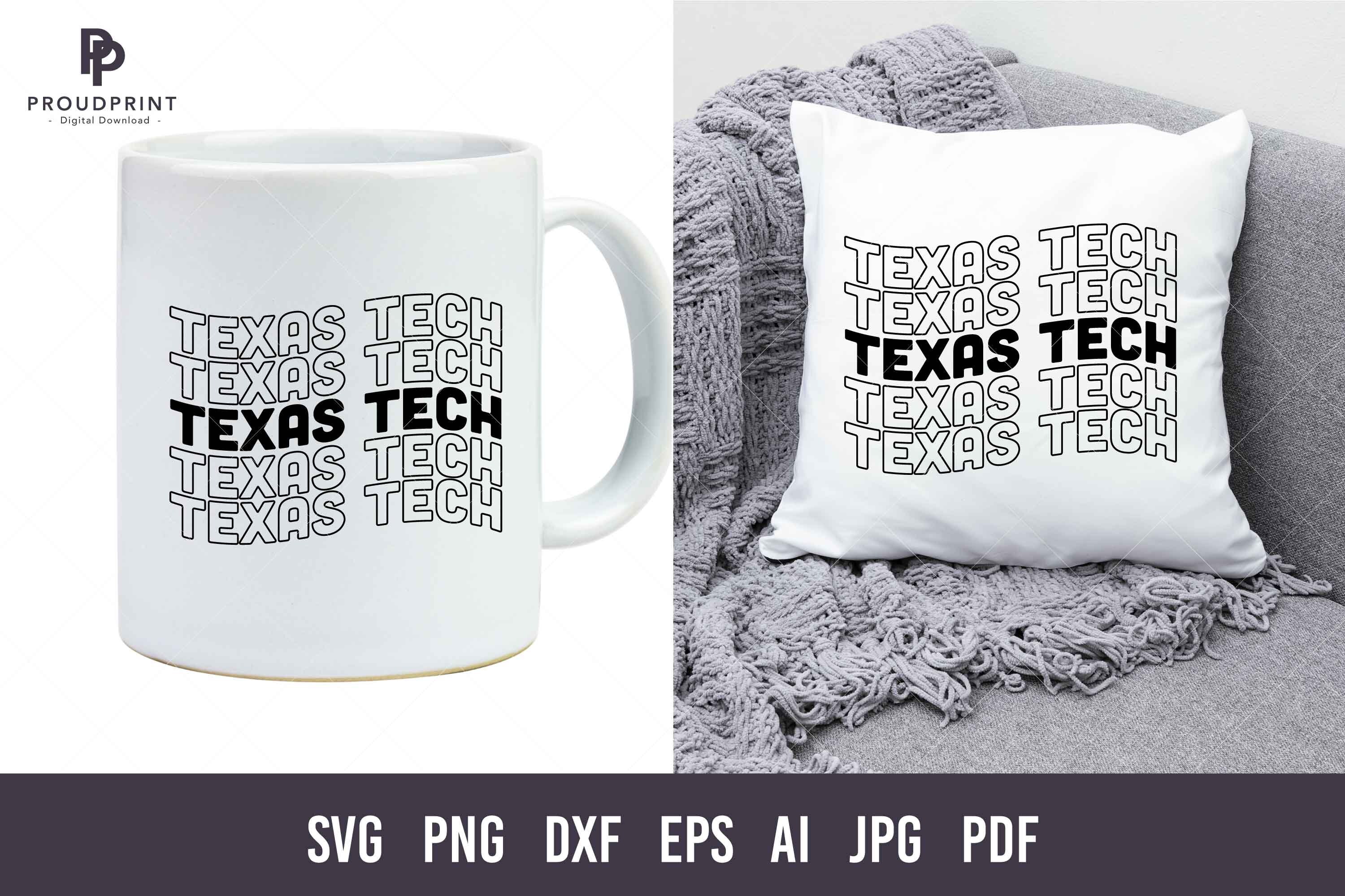 Texas Tech Svg. Wreck Em Tech Svg. Texas State Svg. Tech - Etsy