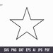 Bundle Star SVG. Simple Star Svg. Star Clipart. Star Vector. Star ...