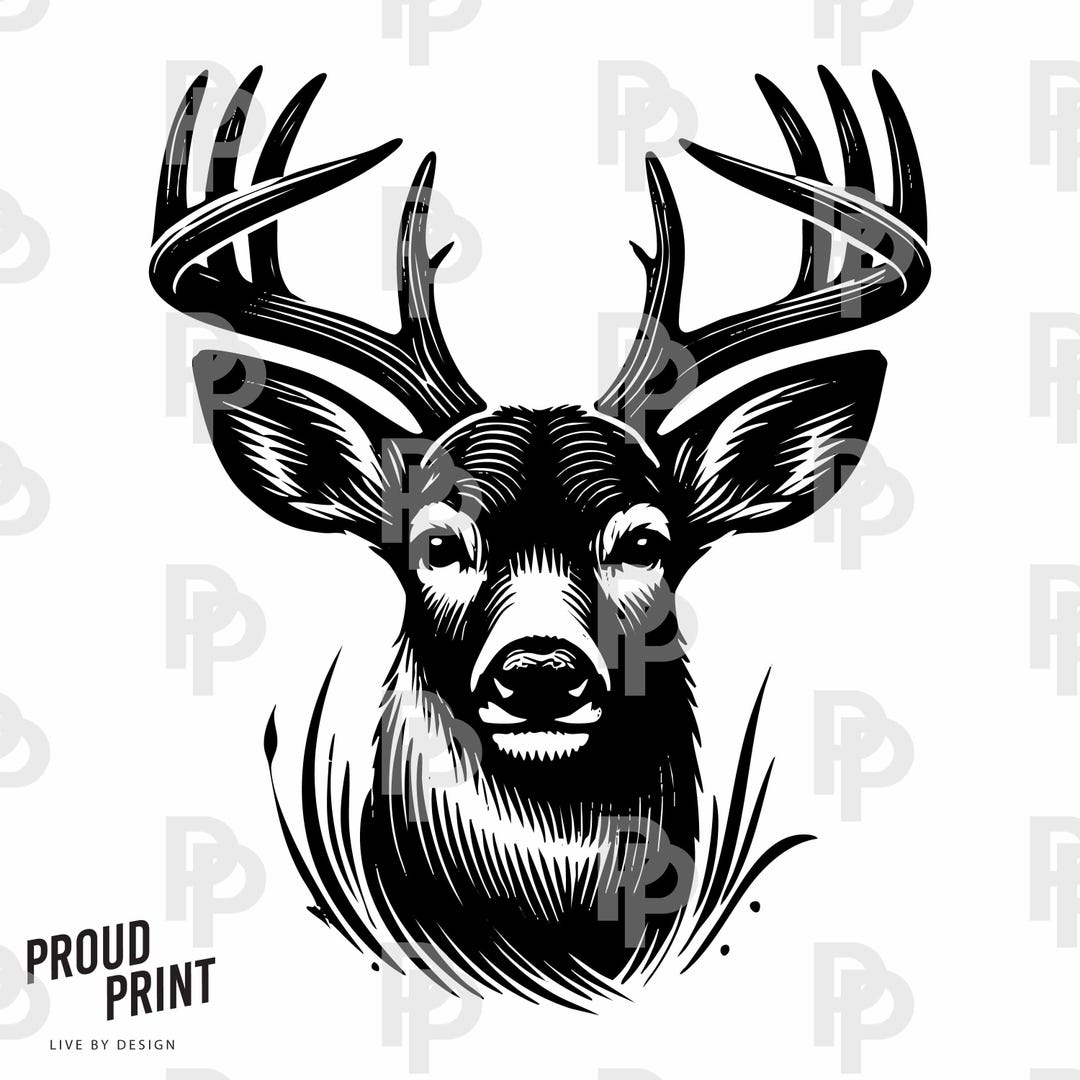 7 Deer Buck Svg. Bundle Bug Buck Silhouette. Reindeer Svg. Deer Svg ...