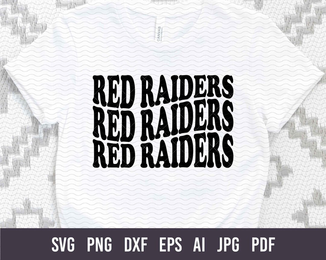 Red Raiders Svg. Texas Tech Svg. Wreck Em Tech Svg. Tech Spirit Svg ...