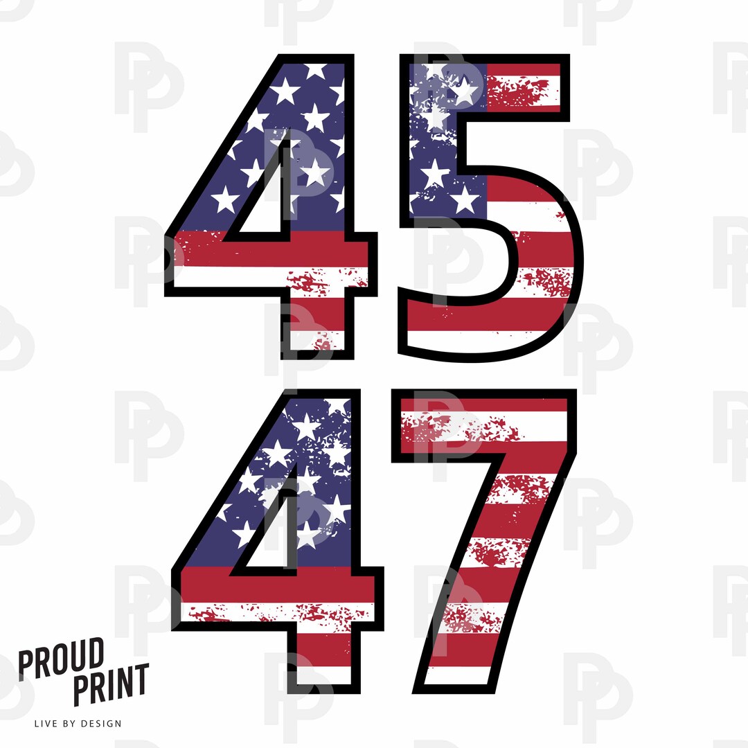 Donald Trump Svg. 45 47 Svg. Inauguration Day Svg. Patriotic Svg ...