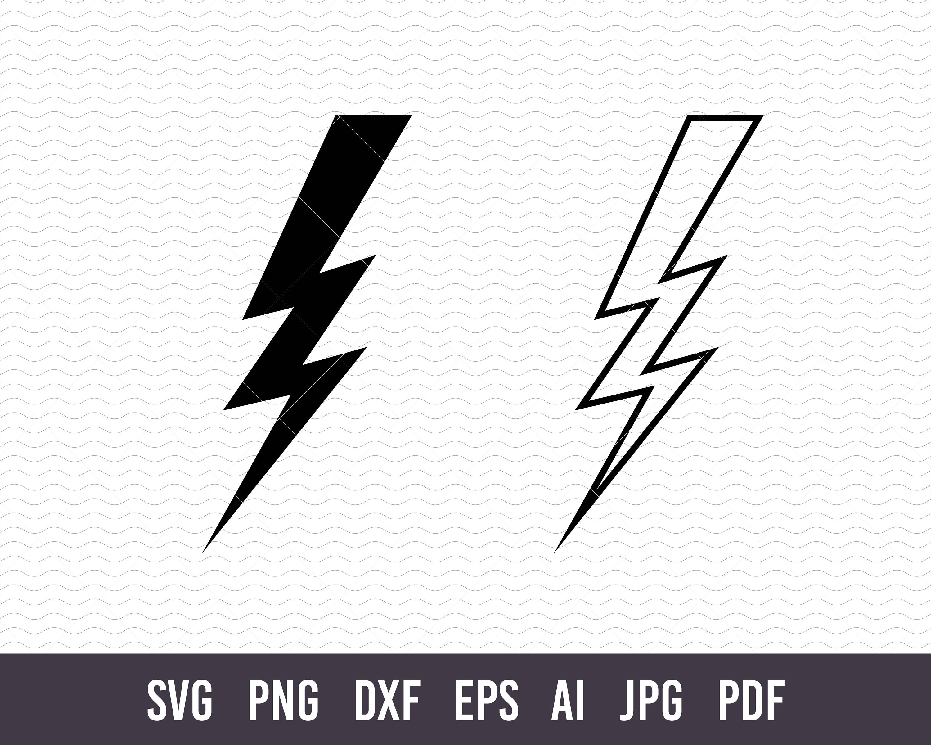 Bundle Flash Svg. Lightning Bolt Svg. Thunder Svg. Flash Silhouette ...