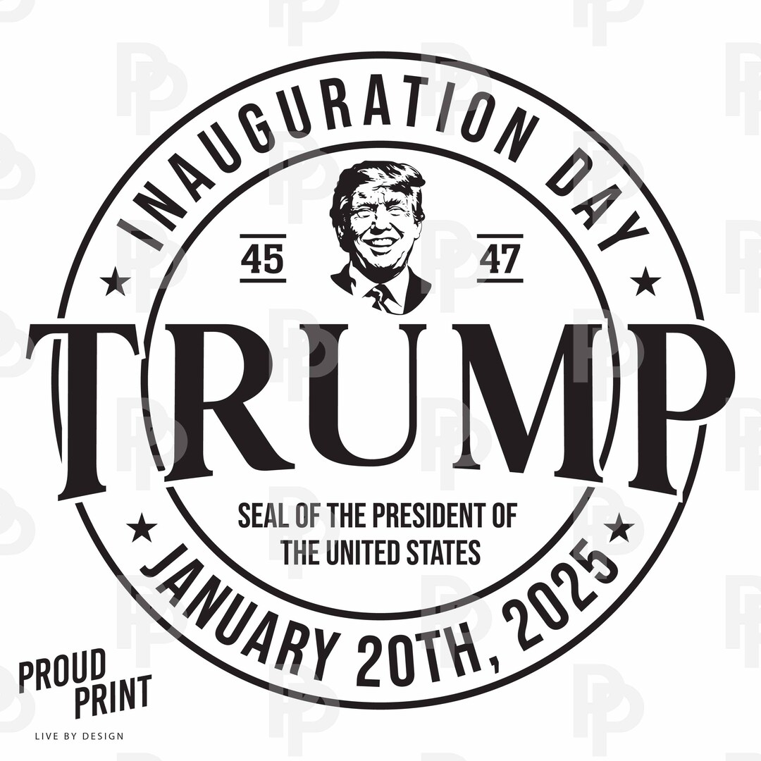 Trump Svg. Inauguration Day Svg. 45 47 Svg. President Trump Svg ...