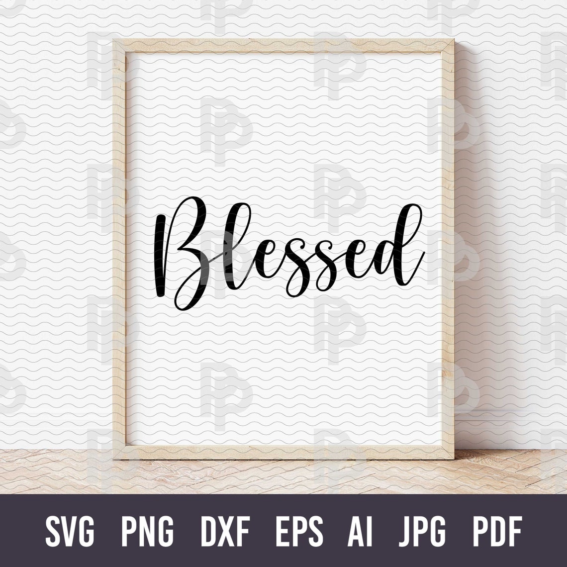 Blessed Svg. Blessed Word Svg. Christian Svg. Blessed Cut File. Bible ...