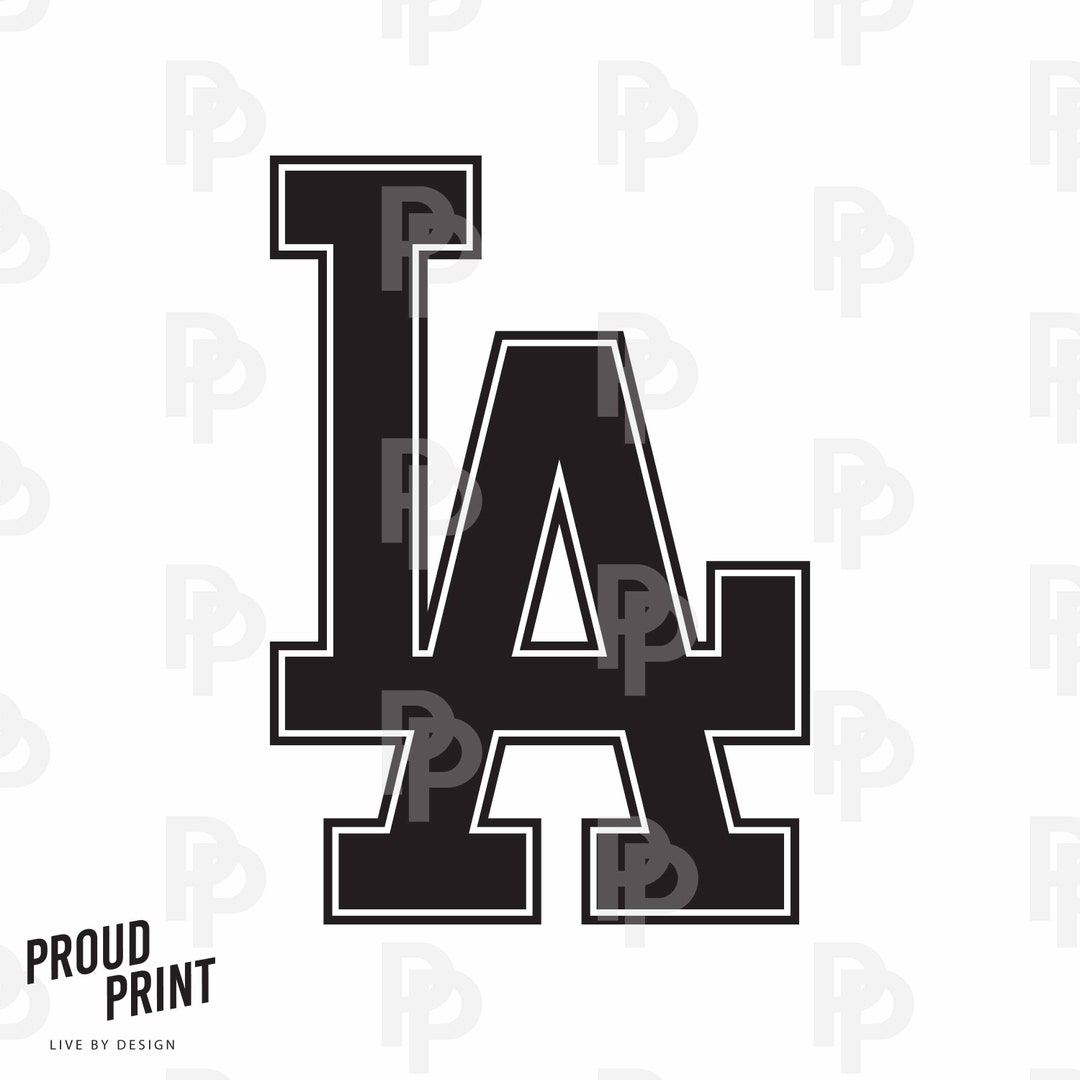 LA Svg. Baseball Svg. Los Angeles Svg. LA Dodgers Svg. Game Day Svg. LA ...