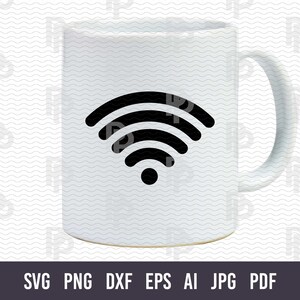 Wifi SVG. Wi-fi Symbol. Wifi Cut File. Wifi Icon Svg. Wifi Cricut. Wifi ...