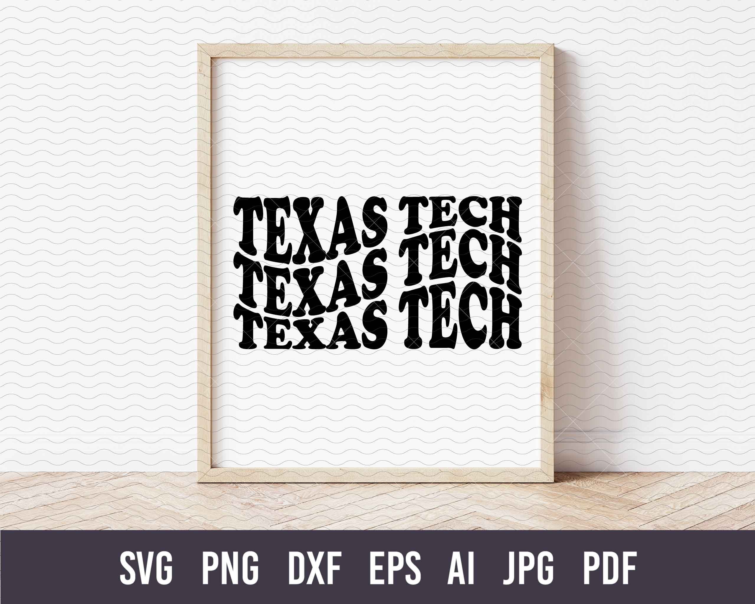 Texas Tech Svg. Wreck Em Tech Svg. Tech Spirit Svg Texas - Etsy