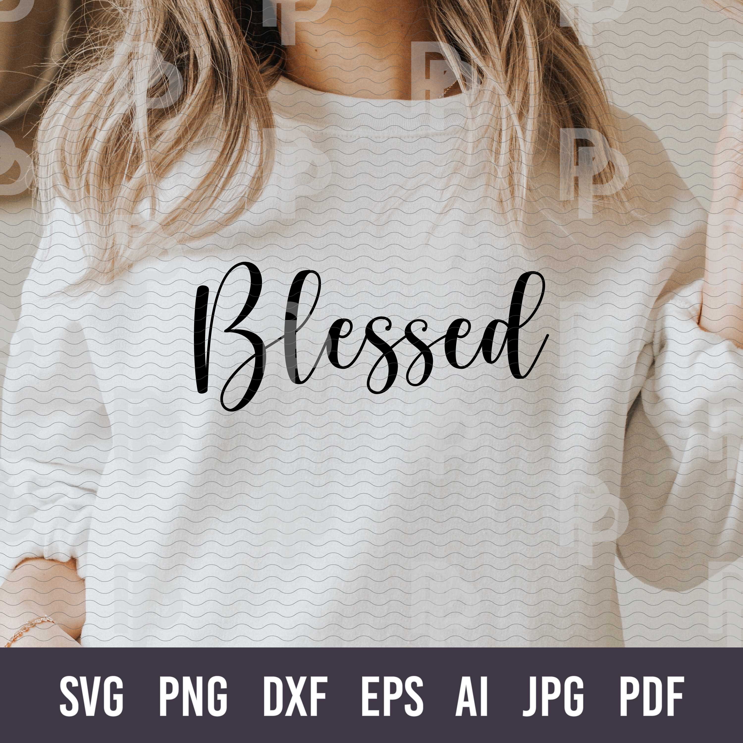 Blessed Svg. Blessed Word Svg. Christian Svg. Blessed Cut File. Bible ...