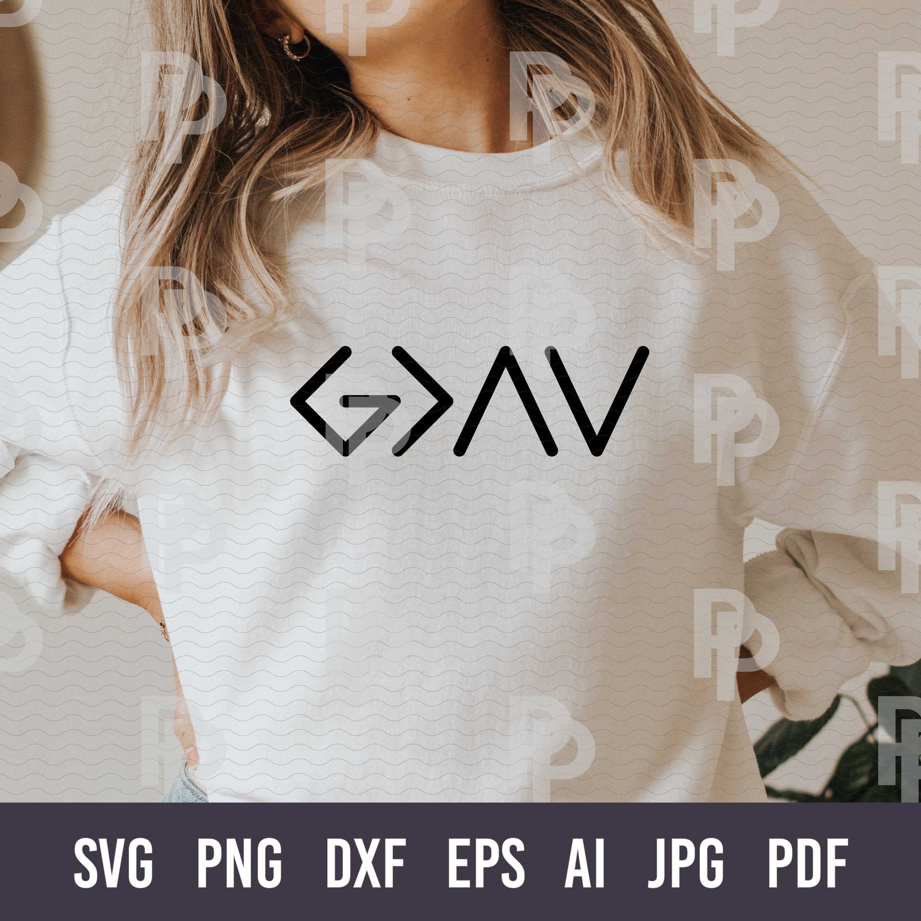 God is Greater Than the Highs and Lows SVG. Jesus Svg. God Svg ...