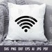 Wifi SVG. Wi-fi Symbol. Wifi Cut File. Wifi Icon Svg. Wifi Cricut. Wifi ...