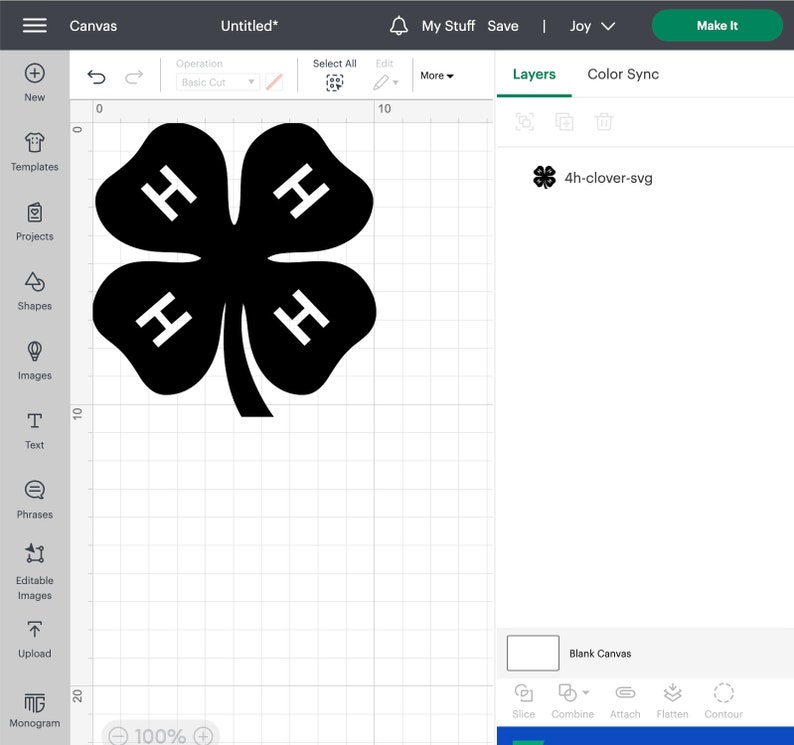 4H Clover Svg. 4-H Clover Svg. Leaf Clover Svg. Green Four Clover Svg ...