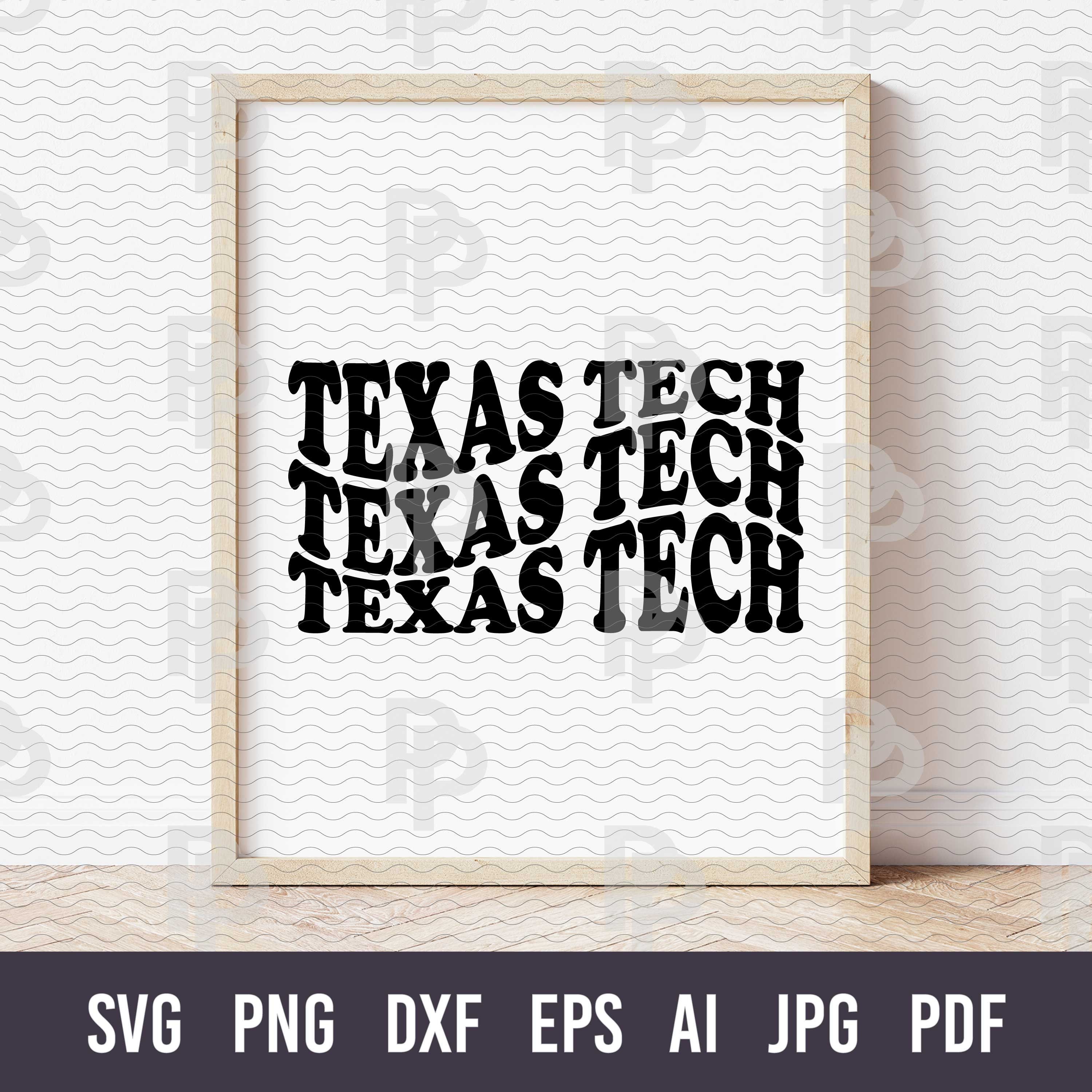 Texas Tech Svg. Wreck Em Tech Svg. Tech Spirit Svg, Texas State Svg ...